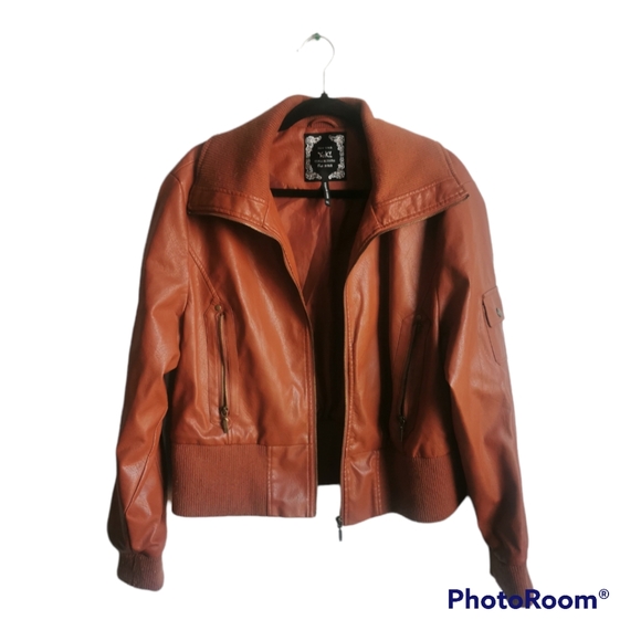 Yoki | Jackets & Coats | Yoki Plus Size Brown Leather Jacket | Poshmark